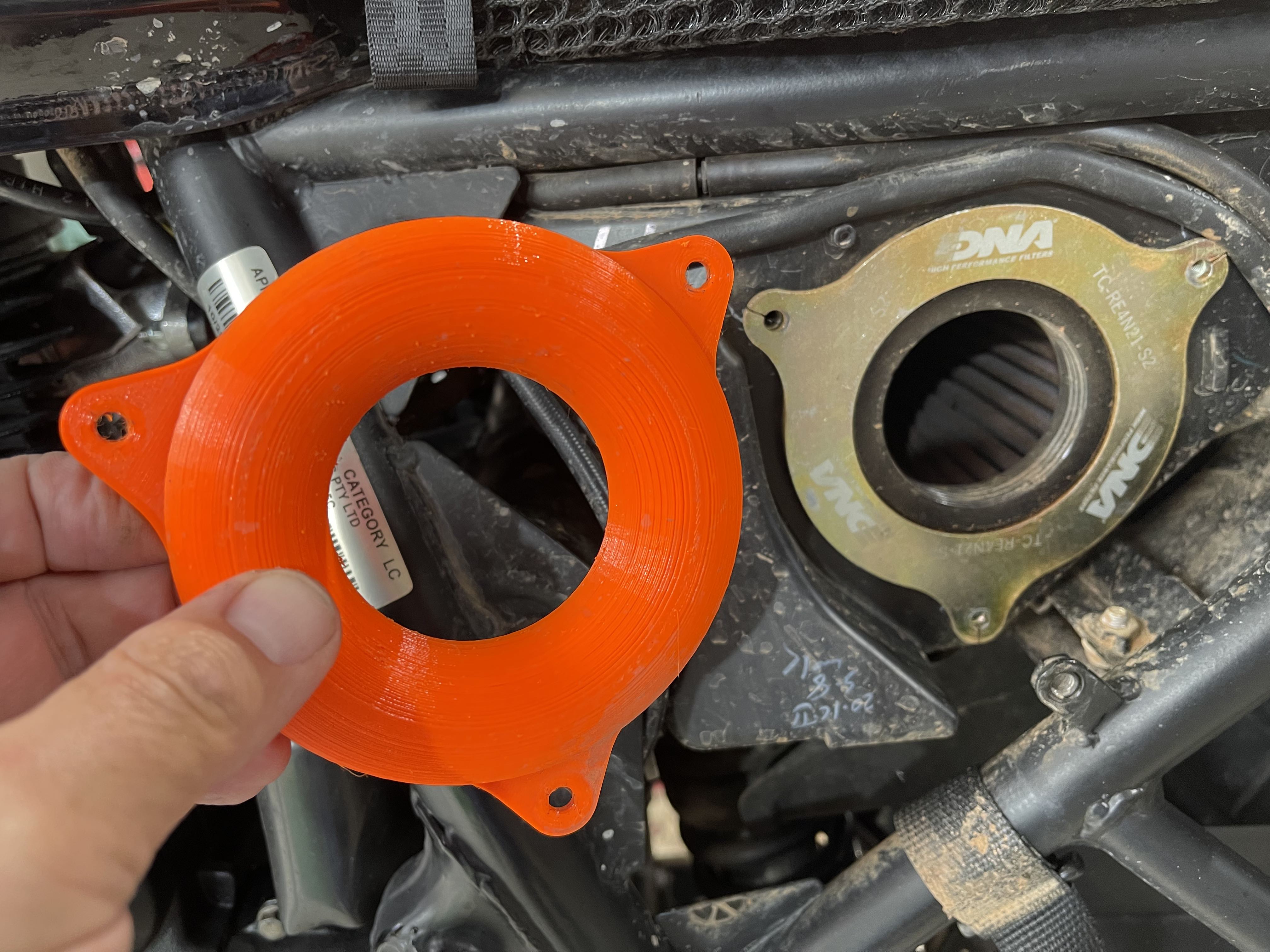 Royal Enfield Himalayan DNA Air Filter Inlet Bell by Stephen J ...