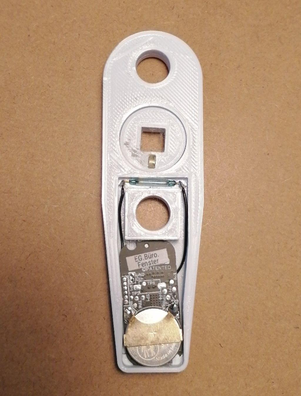 Rotary Window Handle with Aqara ZigBee Sensor by gromeck | Download ...