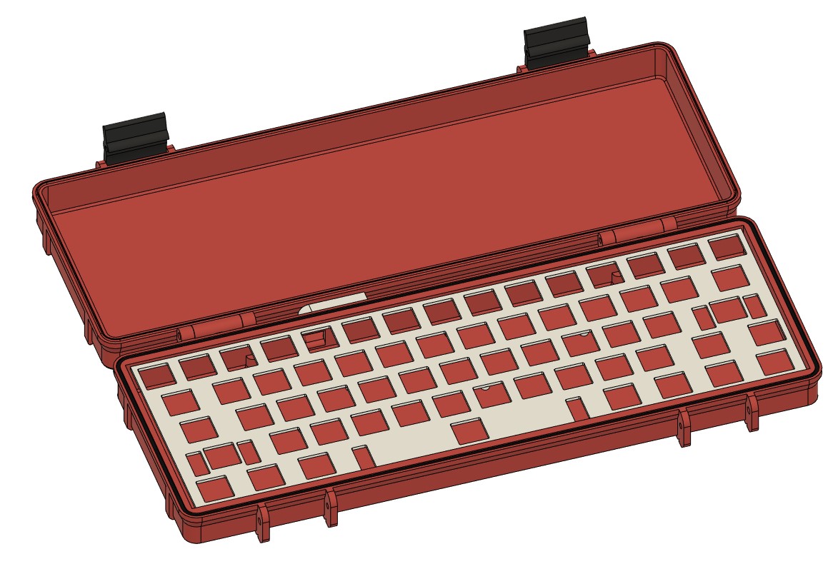 Boxeneko - Rugged Box Keyboard Case (Bakeneko60) by Cyanidecola ...