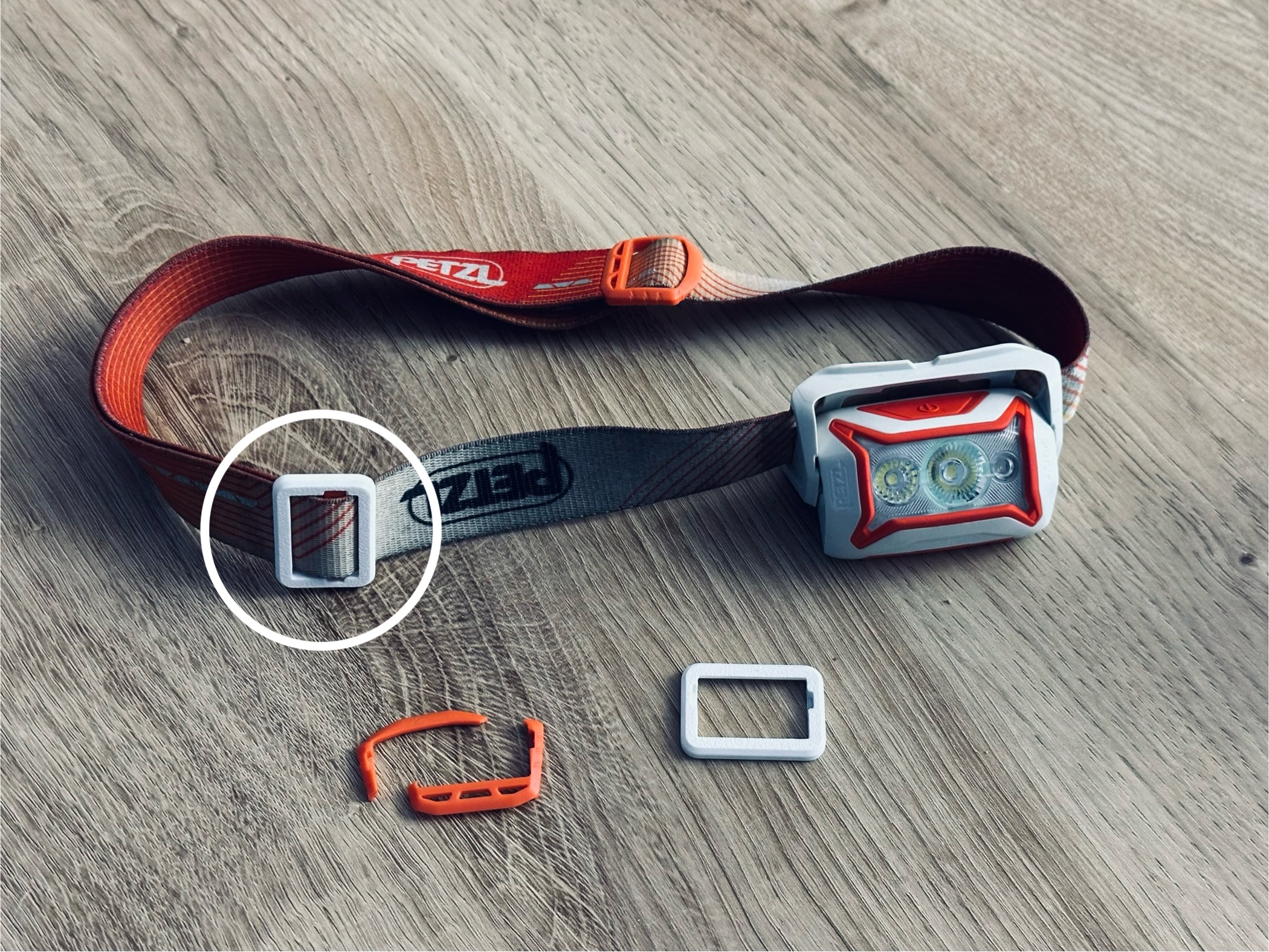 Petzl Actik Headlamp part by sponplate | Download free STL model ...