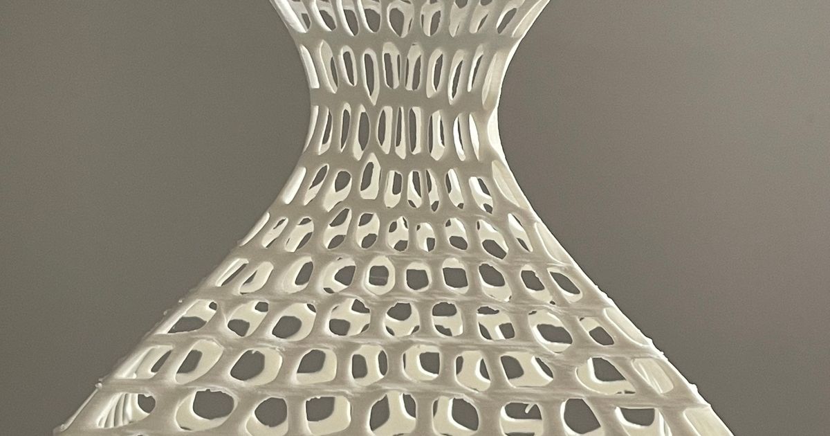 Vase Voronoi by Ivan_Creation_3D | Download free STL model | Printables.com