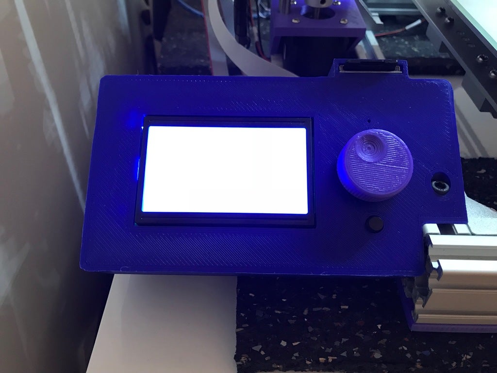 Anet A6 12864 LCD case for AM8 (Anet A8 Metal Frame) by Julien L ...