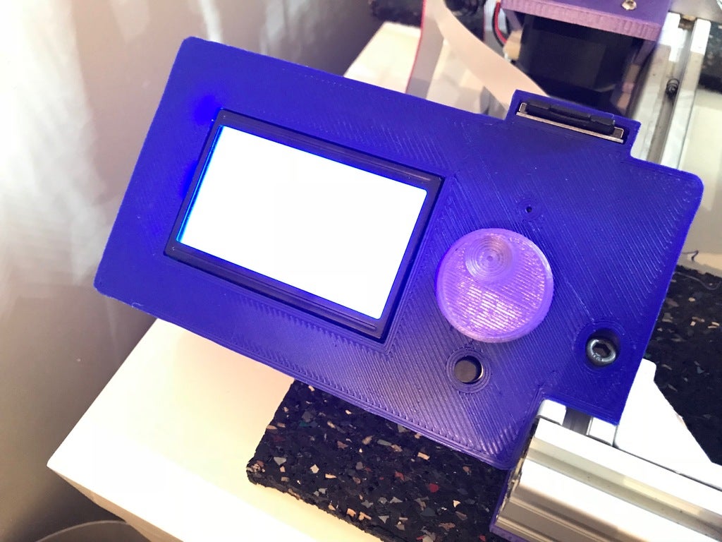 Anet A6 12864 LCD case for AM8 (Anet A8 Metal Frame) by Julien L ...