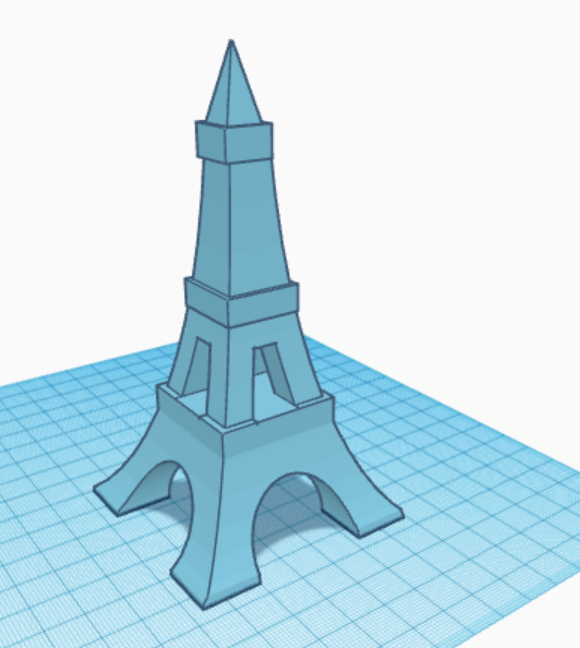 Simple Eiffel Tower by 3d tisk - Sam | Download free STL model ...