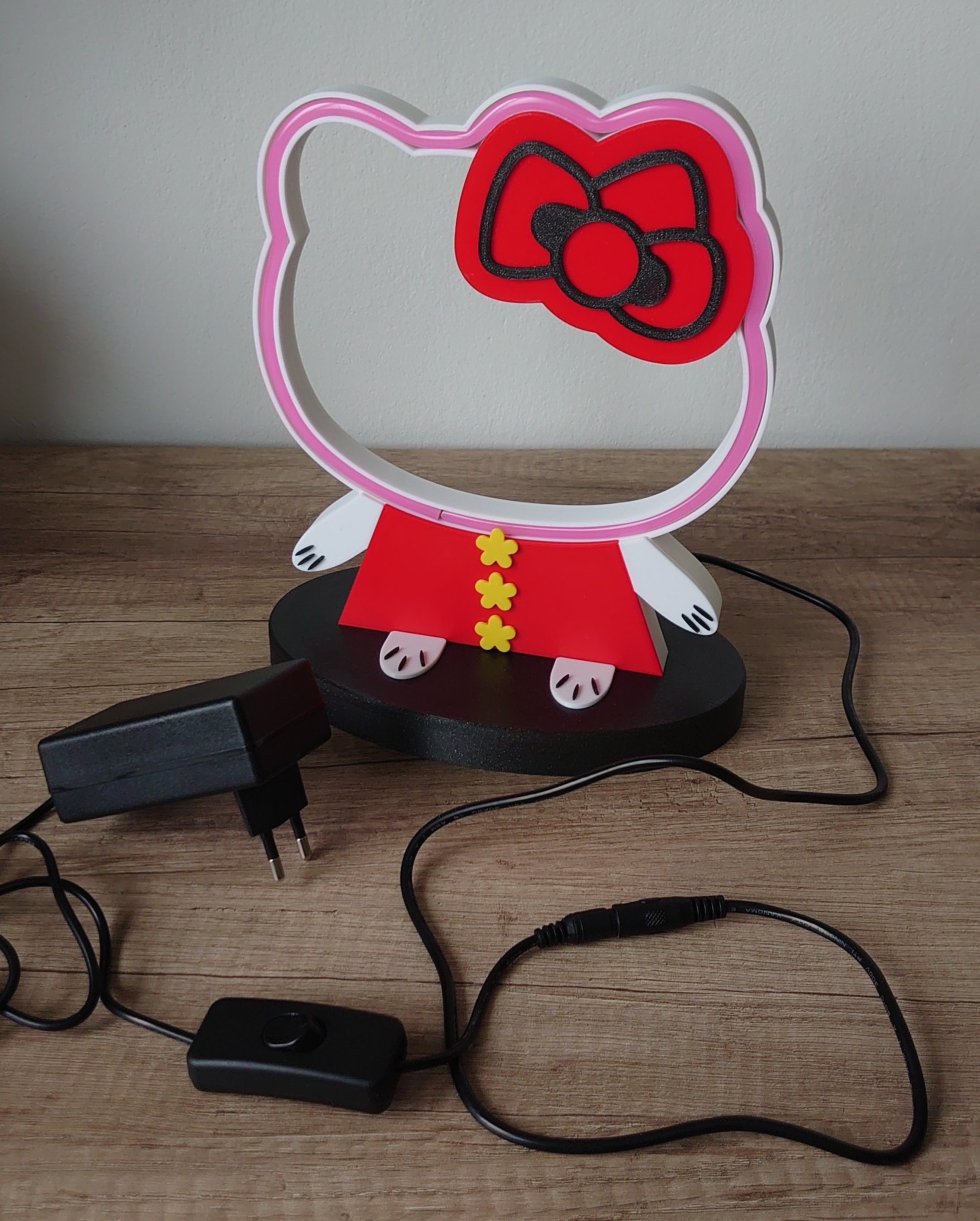 Hello Kitty Neon Lamp / Hello Kitty Neonová Lampa by MireCZek ...