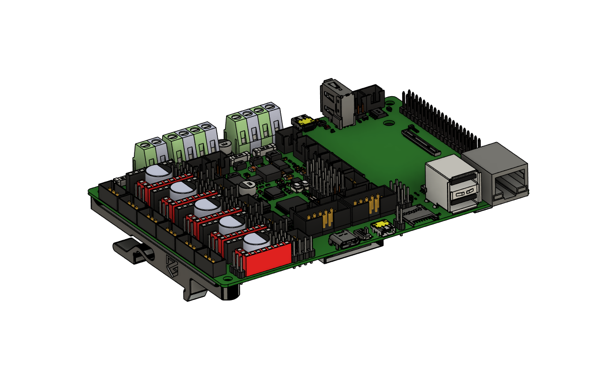 ZeroG electronics DIN Manta M5P by Artxime | Download free STL model ...