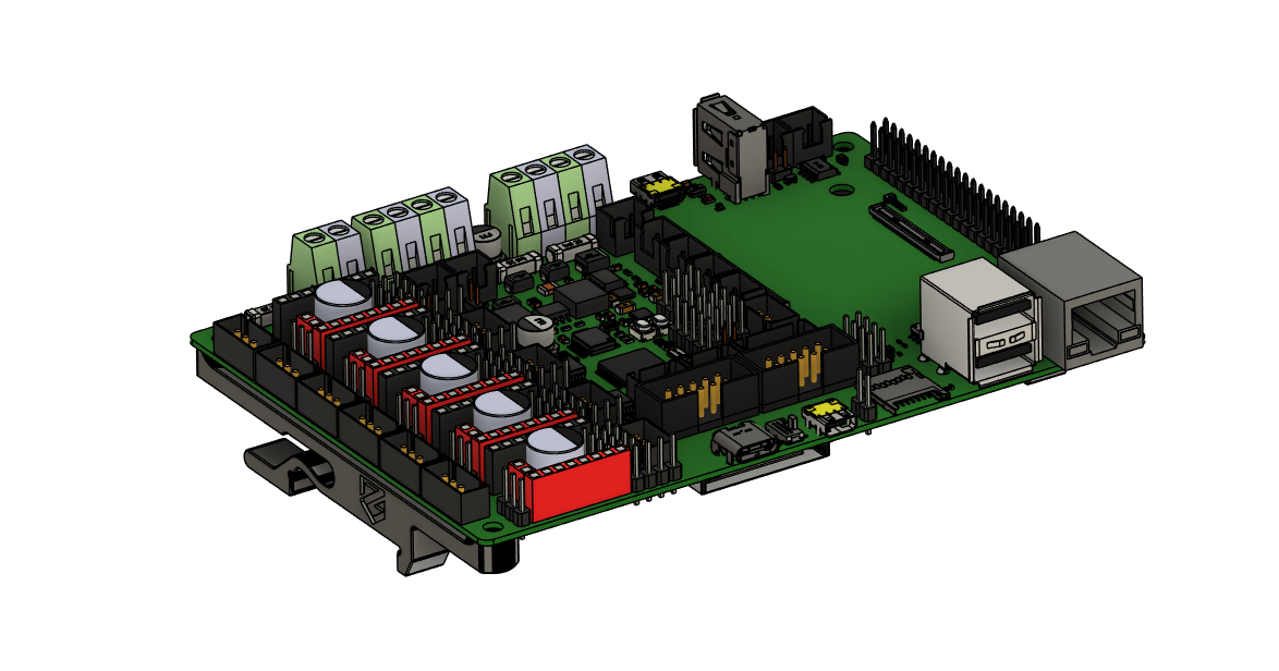 ZeroG electronics DIN Manta M5P by Artxime | Download free STL model ...