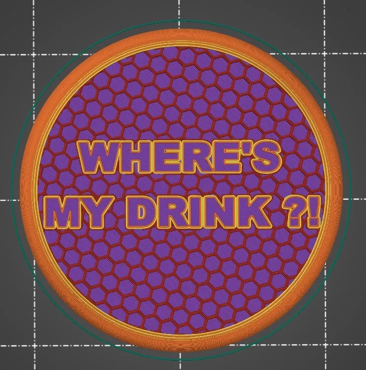coaster by Davix | Download free STL model | Printables.com