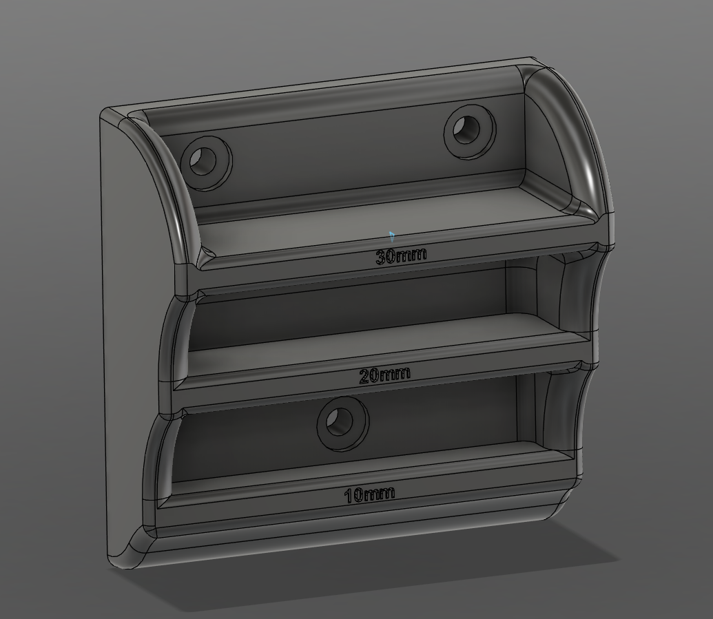 Climbing Hangboard 3D Printable by Ceasar | Download free STL model ...