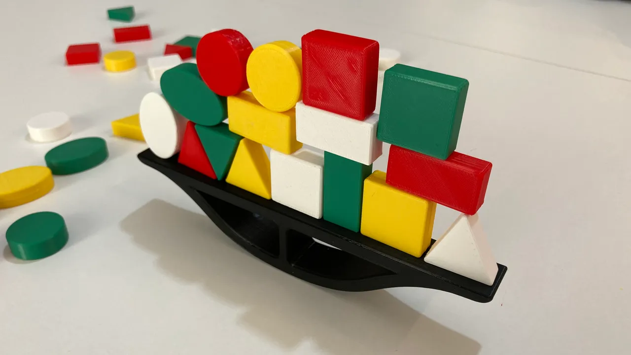 Shapes Balancing Game by DCMake | Download free STL model | Printables.com