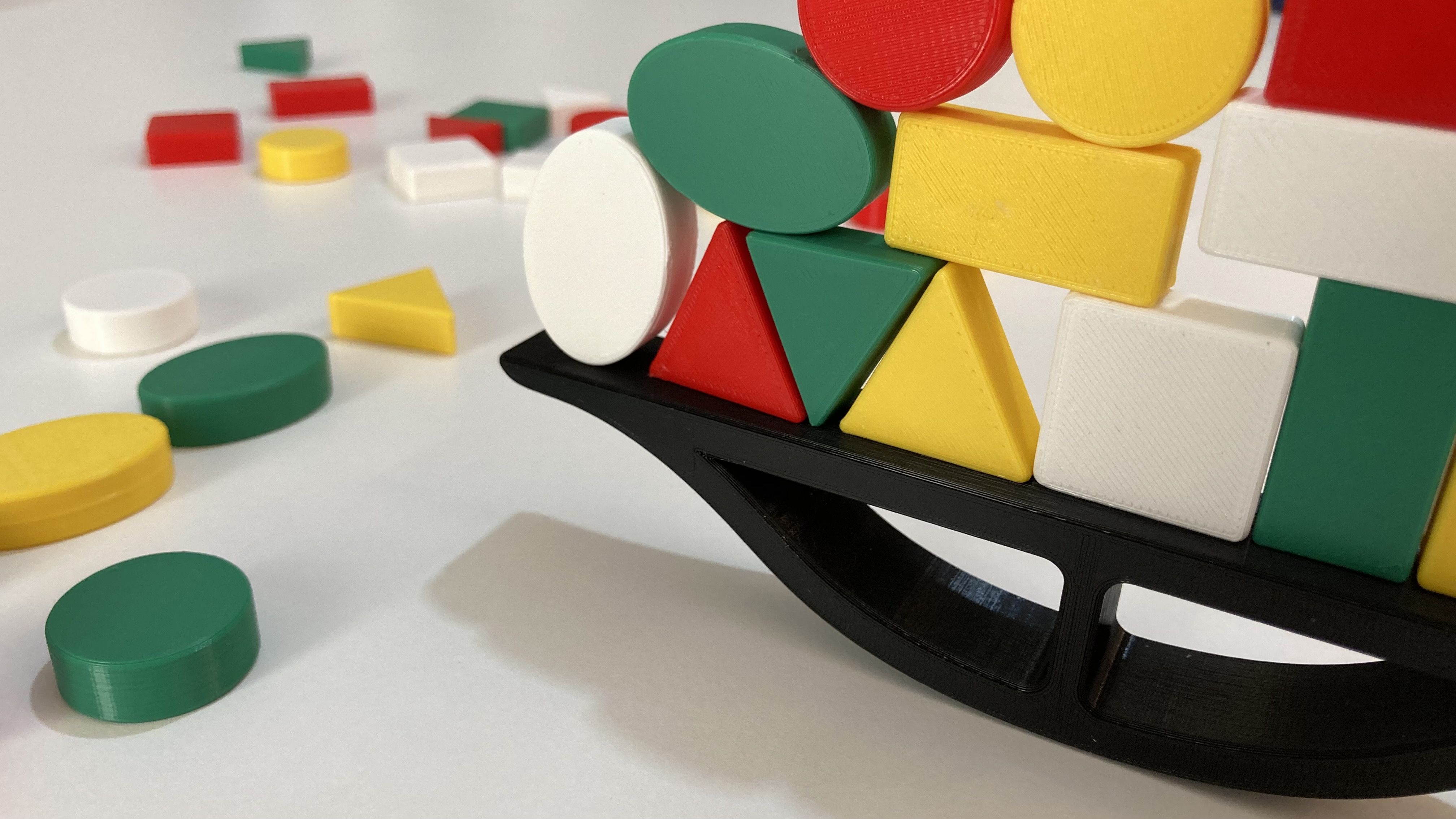 Shapes Balancing Game by DCMake | Download free STL model | Printables.com