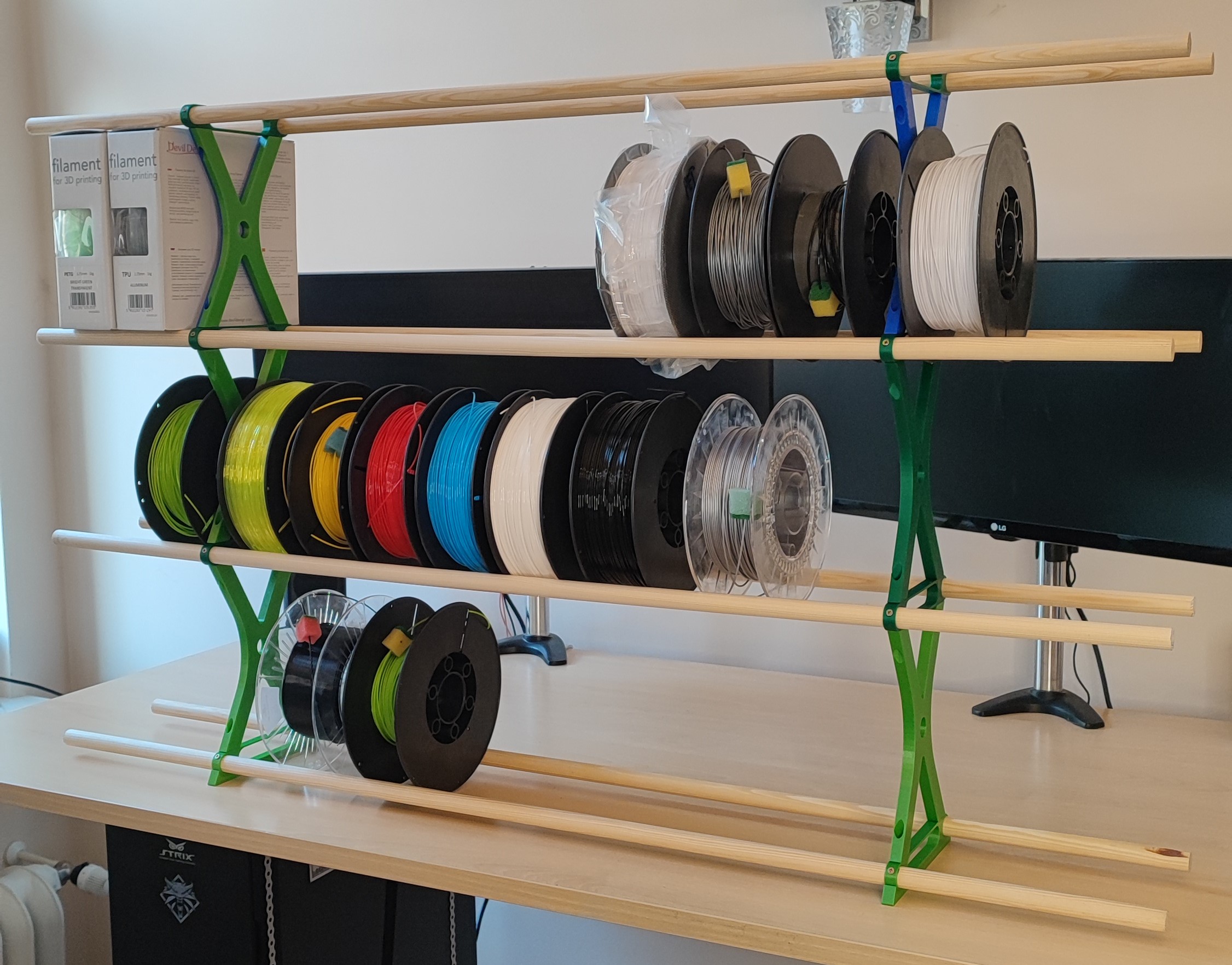 Filament Stand by Wyprawy RC | Download free STL model | Printables.com