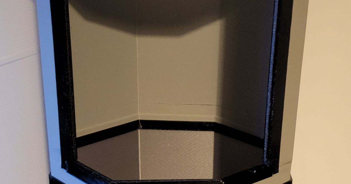 Modular Octagonal Terrarium by Faenum | Download free STL model ...