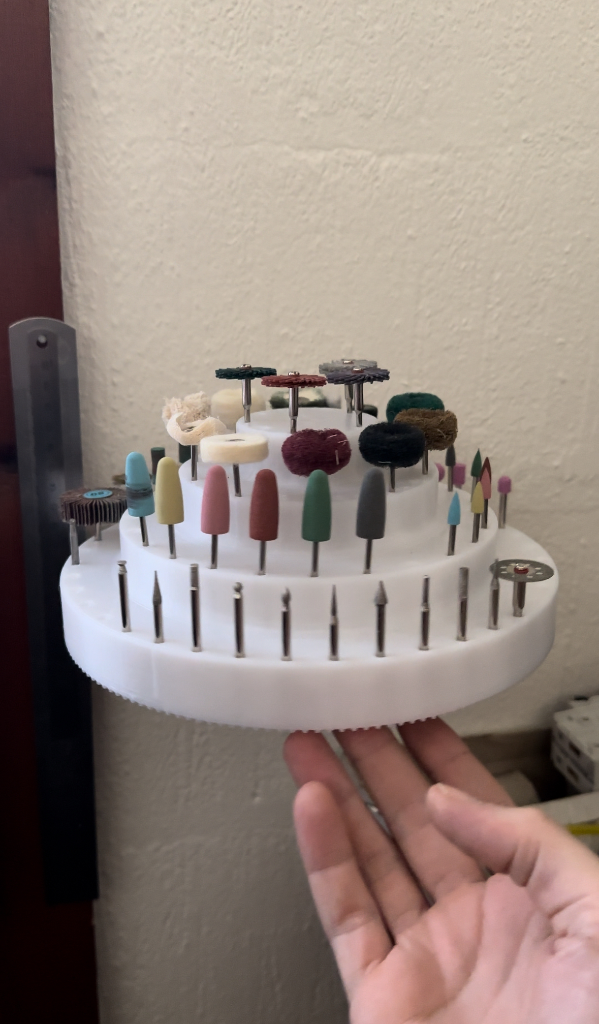 Dremel bit holder carousel by 3D Rejsen | Download free STL model ...