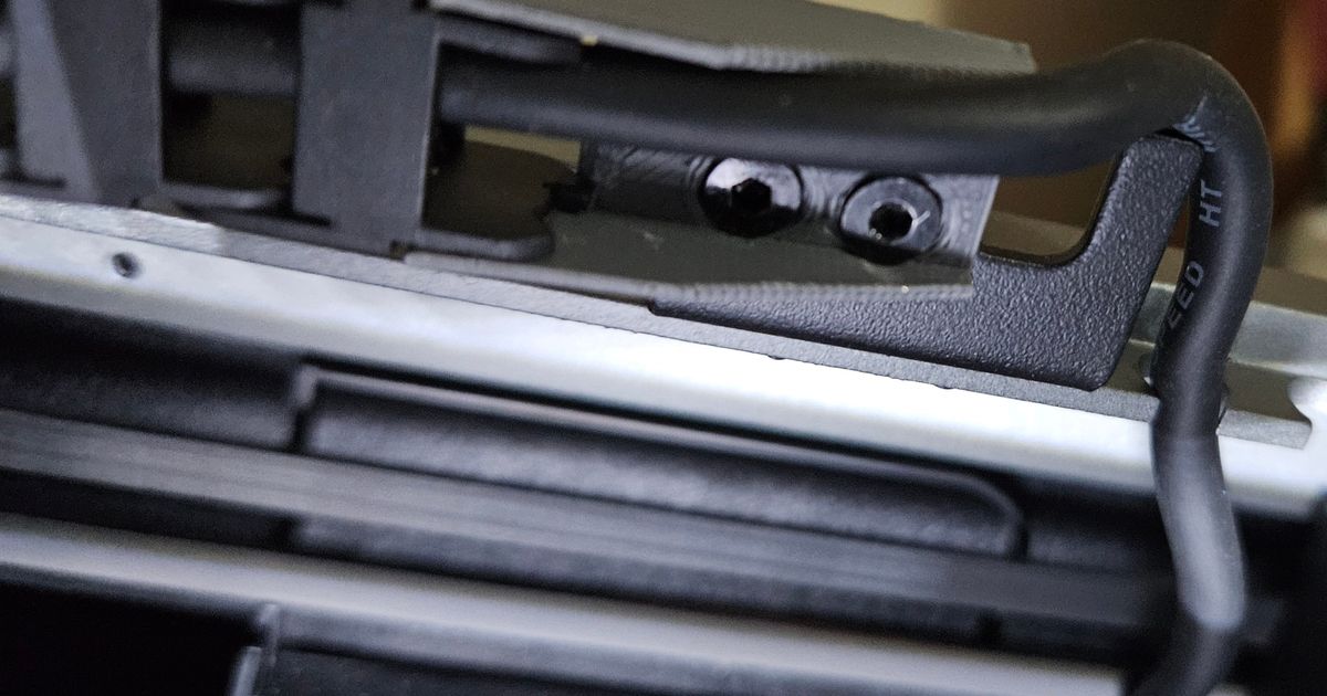 Creality K1 Chain End Riser by PieterV3D | Download free STL model ...