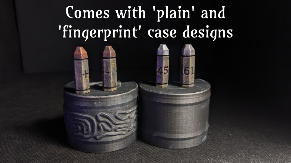 D6 Roller Bullets, dice and spinning container by Ugly Robot | Download ...