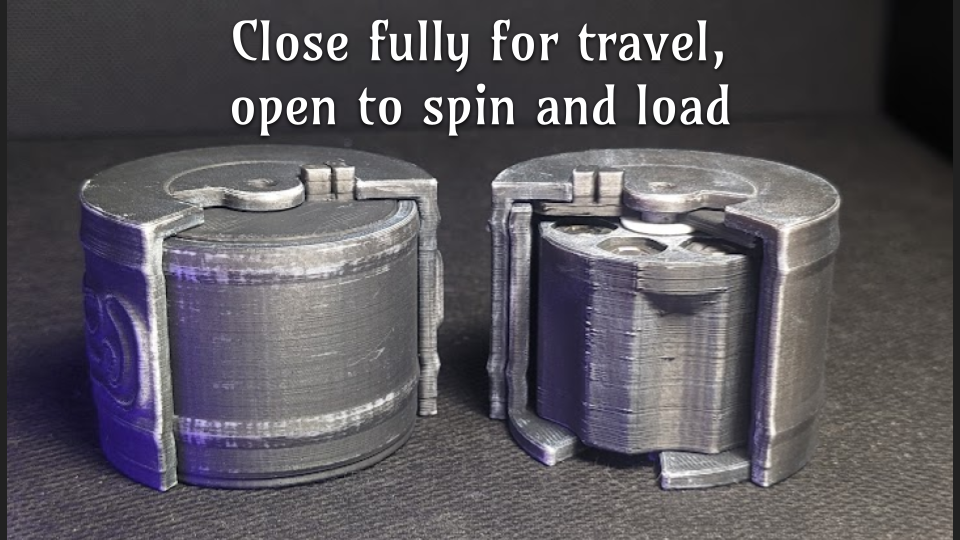 D6 Roller Bullets, dice and spinning container by Ugly Robot | Download ...