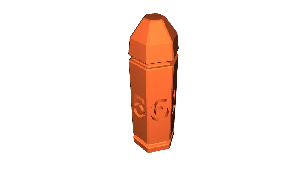 D6 Roller Bullets, dice and spinning container by Ugly Robot | Download ...