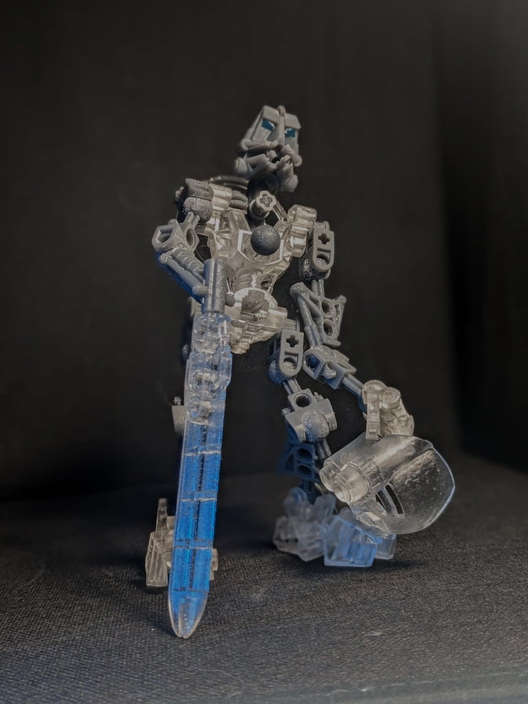 Fully Articulated Toa Mata by Ugly Robot | Download free STL model ...