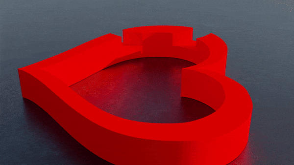 Unity Hearts - Personalized by Eluded Studios | Download free STL model ...