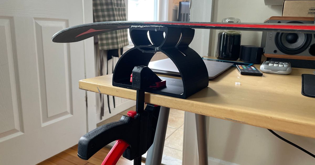 Ski Waxing and Tuning Table Stand by LateApex38 | Download free STL ...