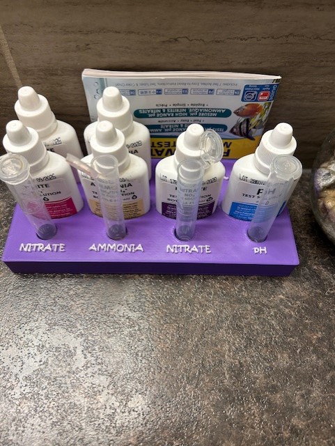 Organizer for API Freshwater testing kit by KC | Download free STL ...