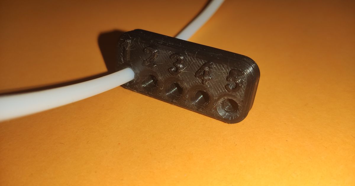 PTFE tube management combs (MMU2s/MMU3/ULTIMULTI/ERCF) by xfifi ...