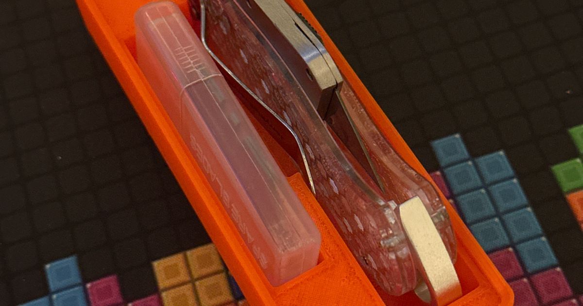 Gridfinity JerryRigEverything Razor Utility Knife and Blades Block For ...