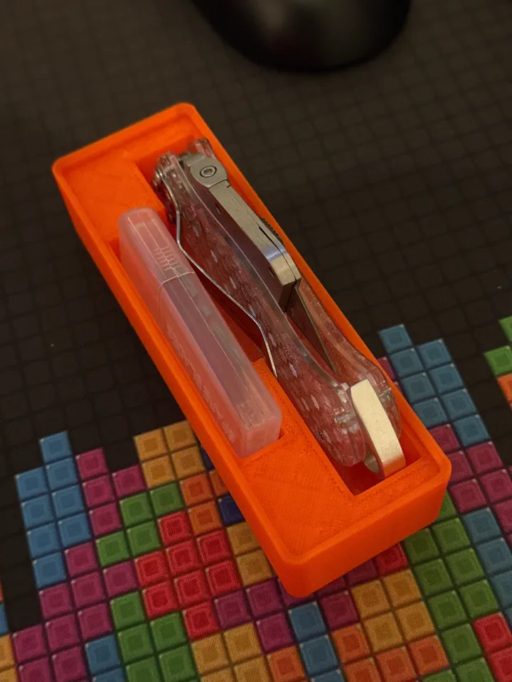 Gridfinity JerryRigEverything Razor Utility Knife and Blades Block For ...