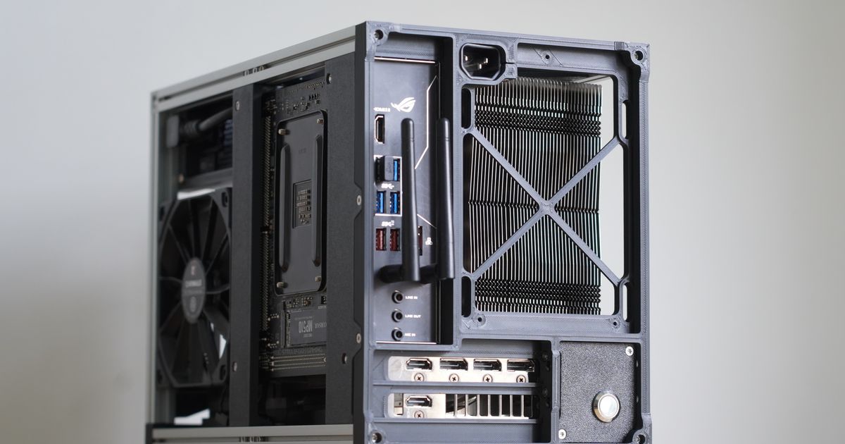 BeamCase SFF - modular ITX case by BeamCase_Design | Printables Store