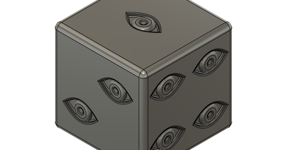 Eye Dice by Tyler Nielsen | Download free STL model | Printables.com