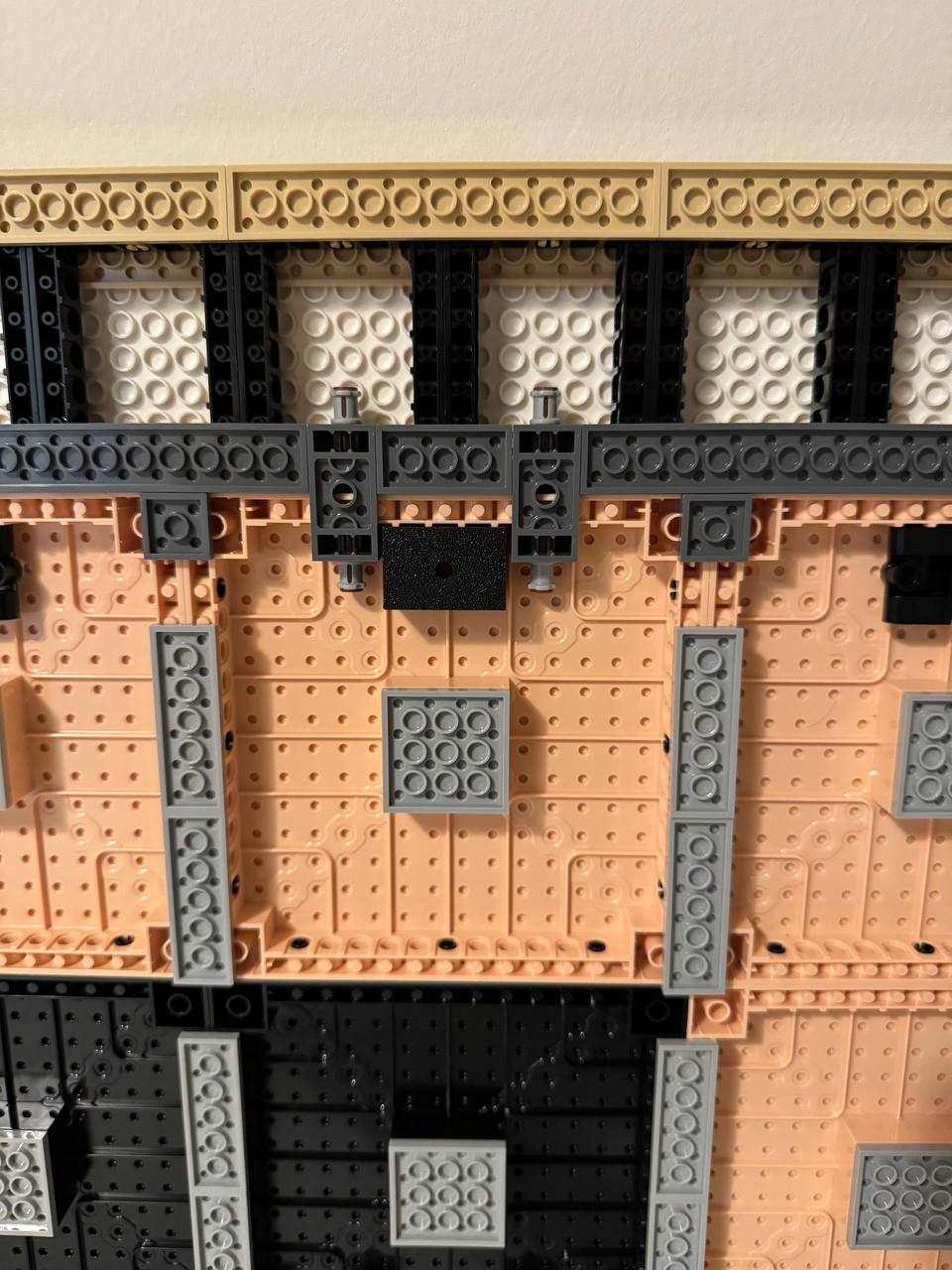 Lego Art Great Wave single screw mount by Evil Crab | Download free STL ...