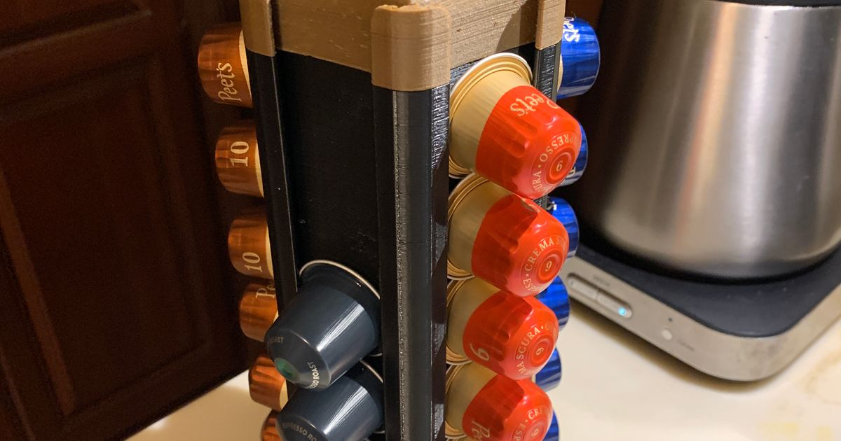 Nespresso Pod Carousel by LarryD | Download free STL model | Printables.com