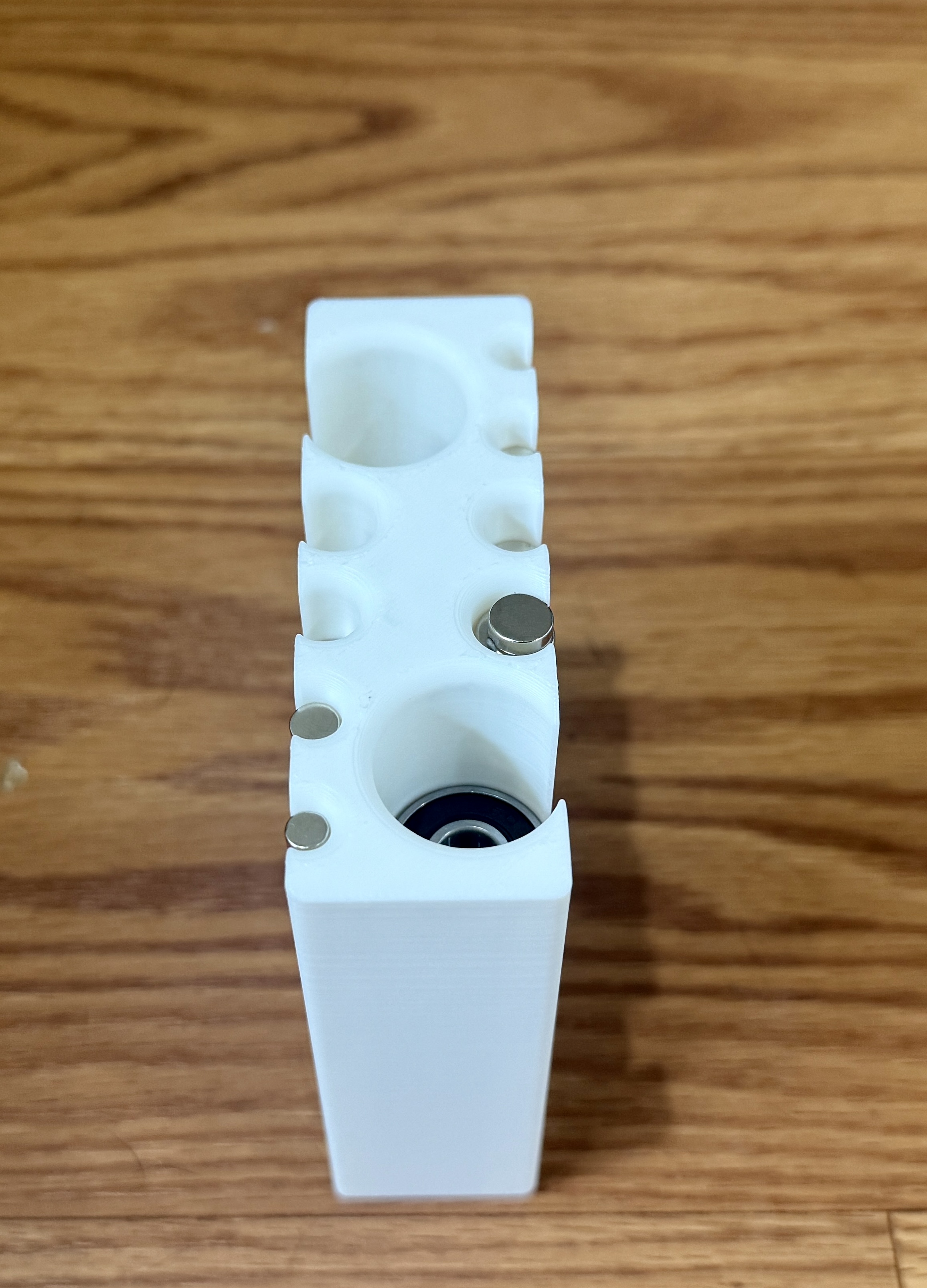 Basic Magnet and Bearing Holder by gopher | Download free STL model ...
