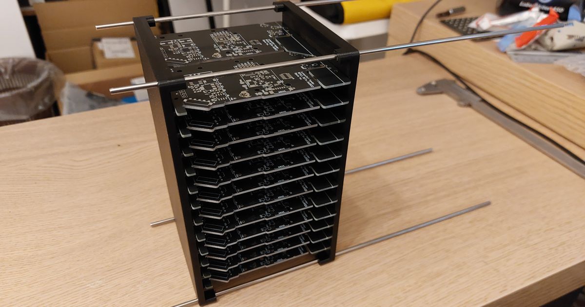 PCB Rack by MCJ0nas | Download free STL model | Printables.com