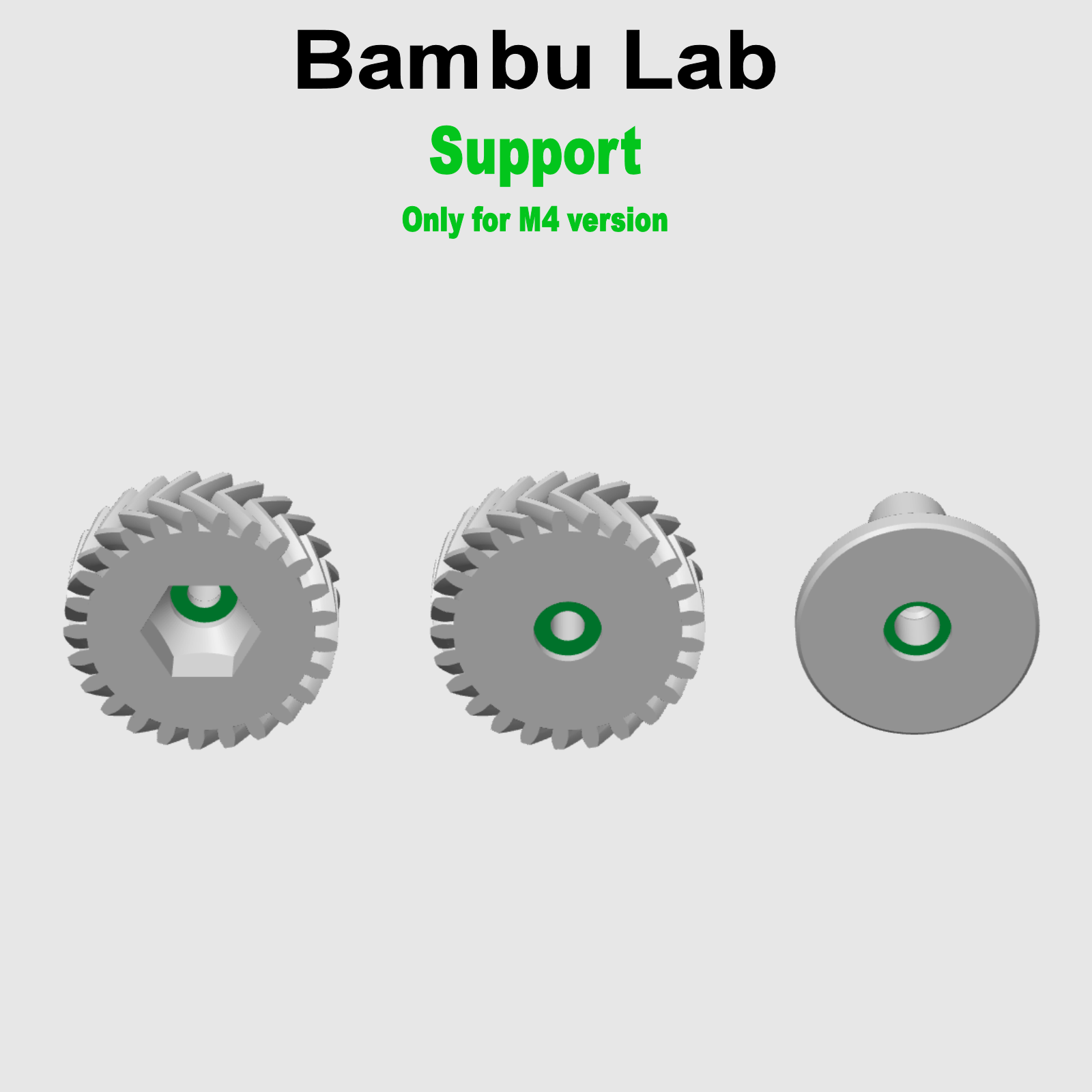 Winder Spool Holder with Bearings - Modular Design for Bambu Lab ...