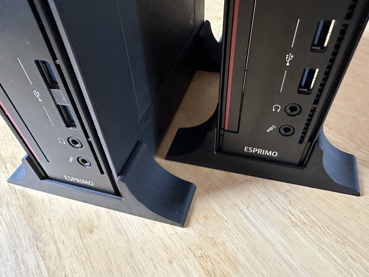 Stand for Esprimo(R) mini PC by Robert | Download free STL model ...