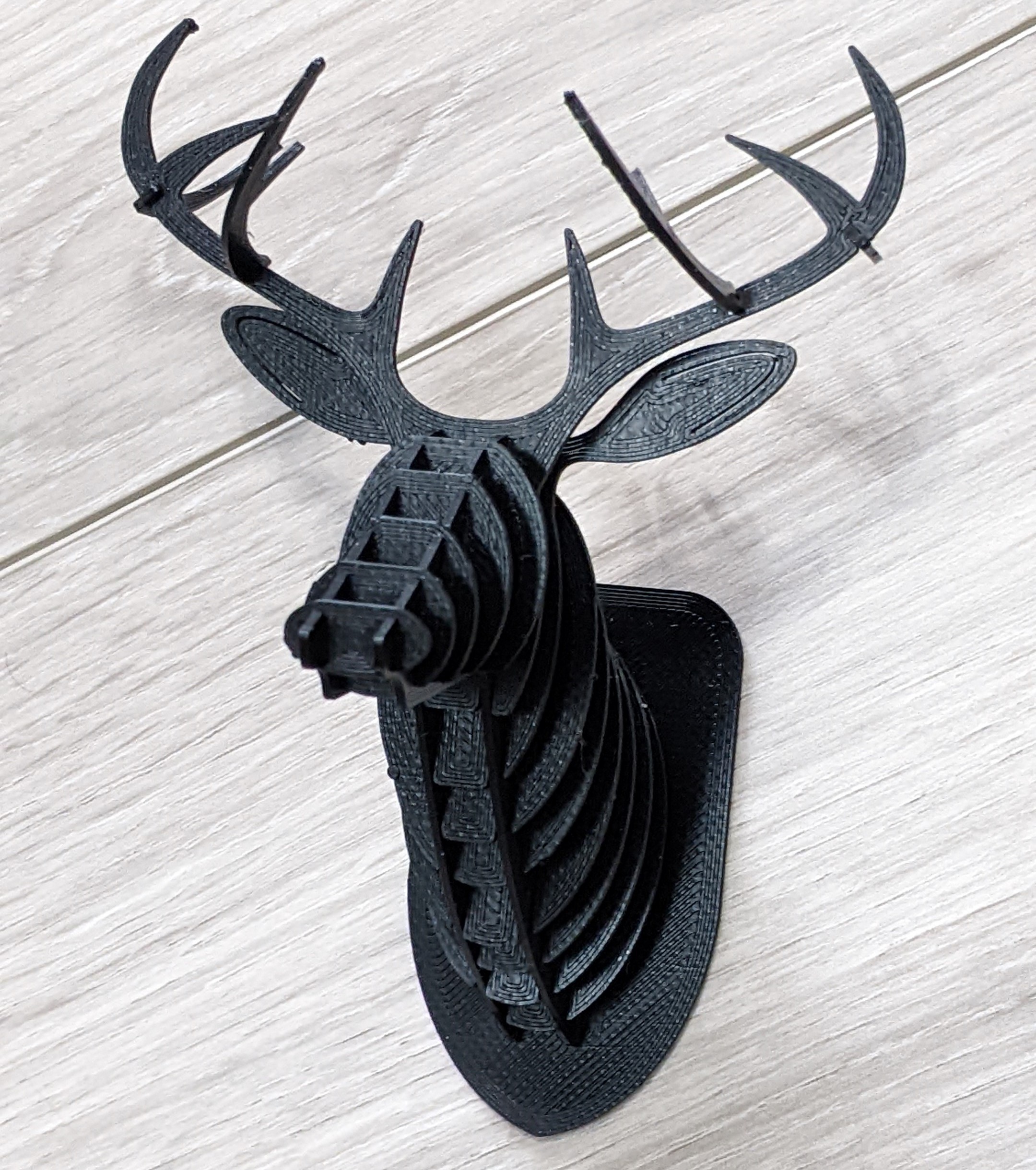 Whitetail Deer Puzzle Kit Card par McMaker3D | Téléchargez gratuitement ...