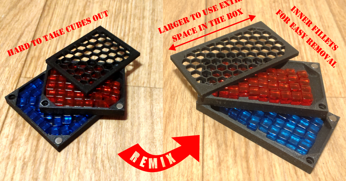 Terraforming Mars Magnetic Player Cube and Resource Holder by P4STA ...