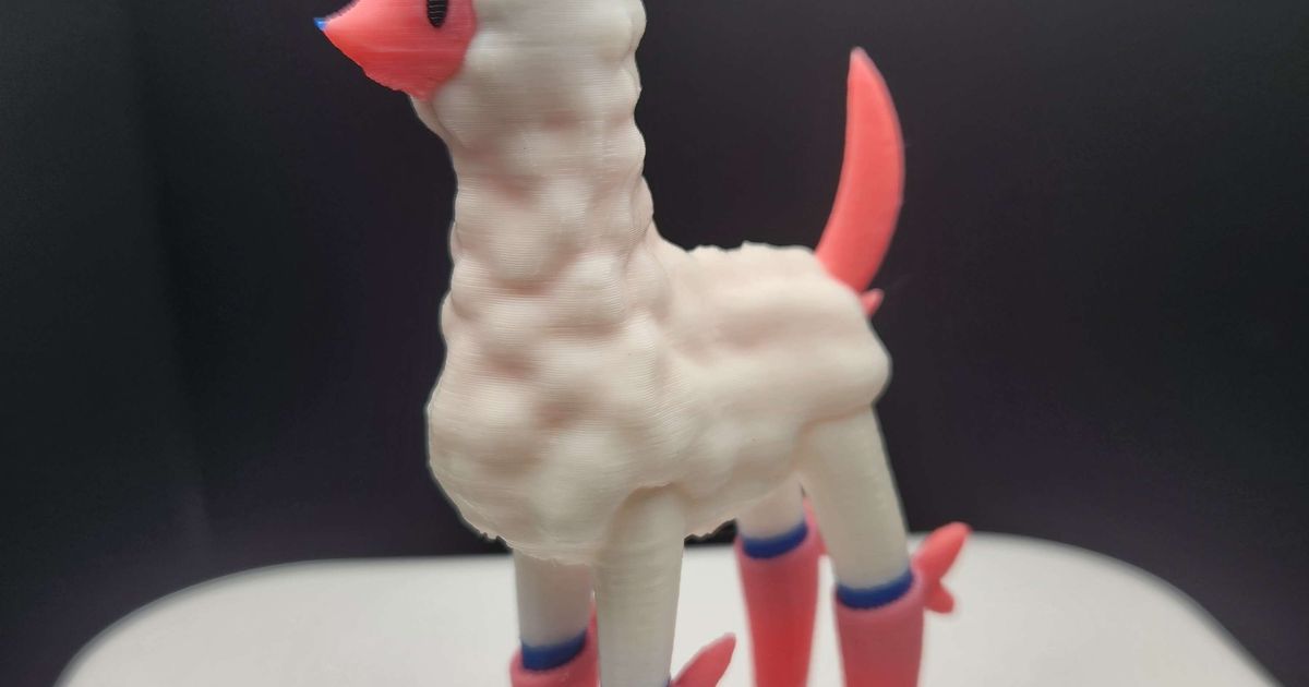 Multicolor Melpaca from Palworld by Denver3D | Download free STL model ...