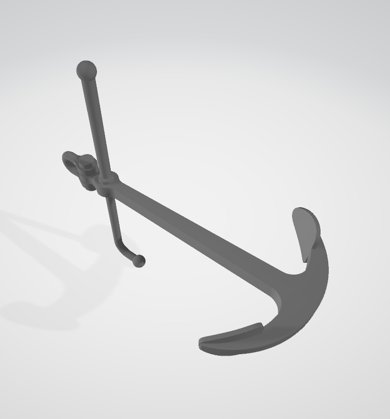 Ship details - Admiralty stock anchor (3t, scale 1-1) by Slanjonok ...