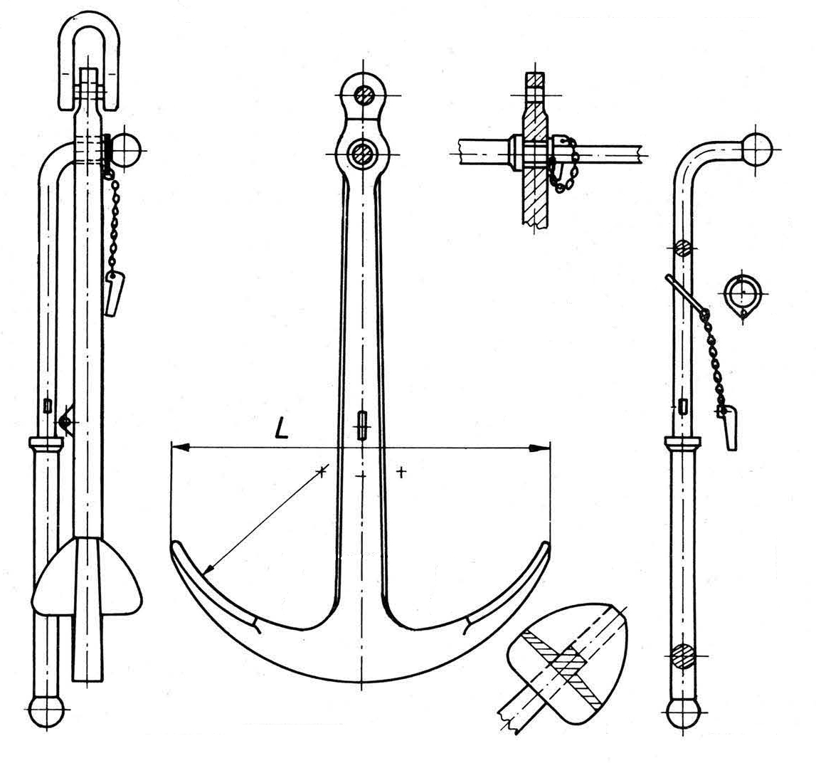 Ship details - Admiralty stock anchor (3t, scale 1-1) by Slanjonok ...