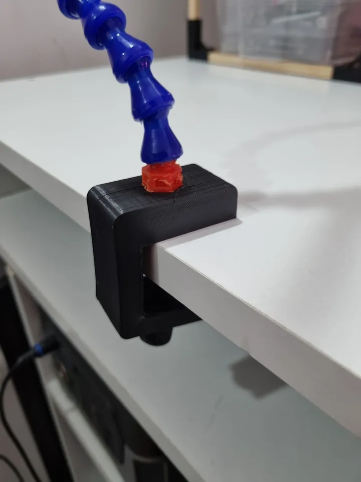 C-Clamp for 1/2 loc line by Waux | Download free STL model | Printables.com