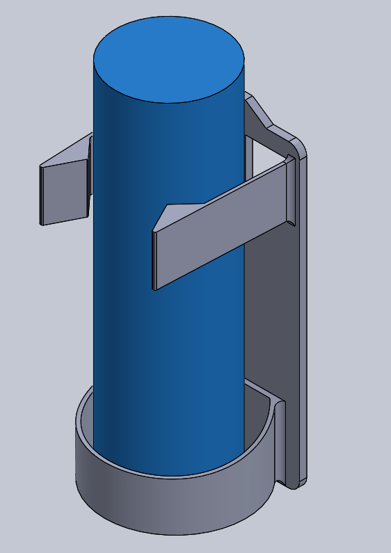 Propane Tank Torch Holder por Yves Chaudron | Descargar modelo STL ...