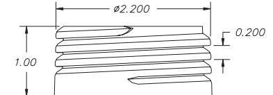 Kelch 2.25 Major Diameter Cap Neck by Yves Chaudron | Download free STL ...