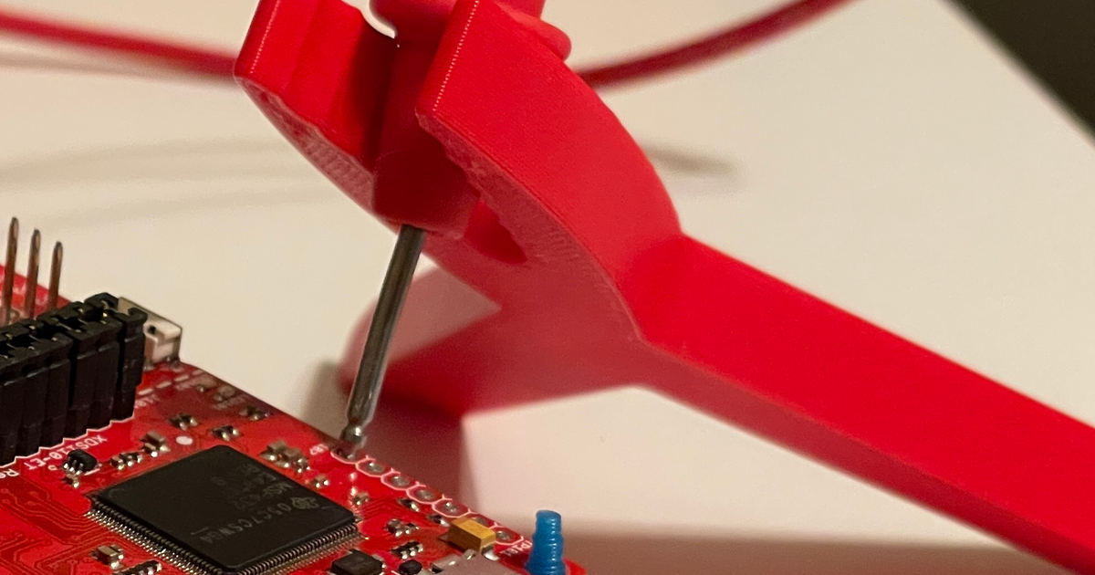 Simple PCB probe holder by bw3dp | Download free STL model | Printables.com