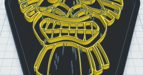 Tiki Keytag 1 by Peter Ennist | Download free STL model | Printables.com