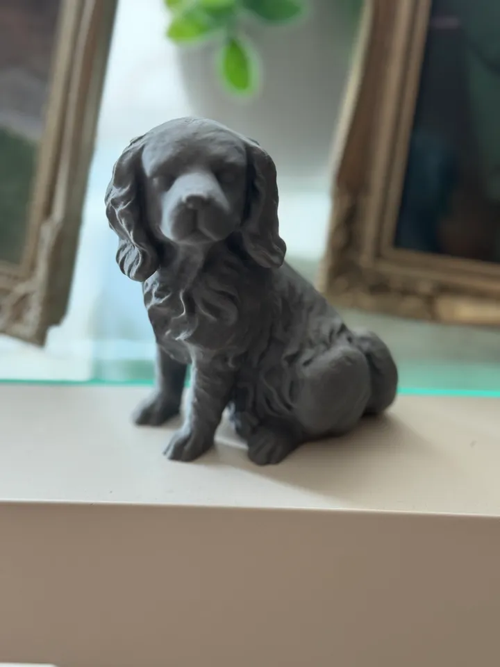 Sitting Dog Figure (Photogrammetry/ Scanned) by DeMamba Prints ...