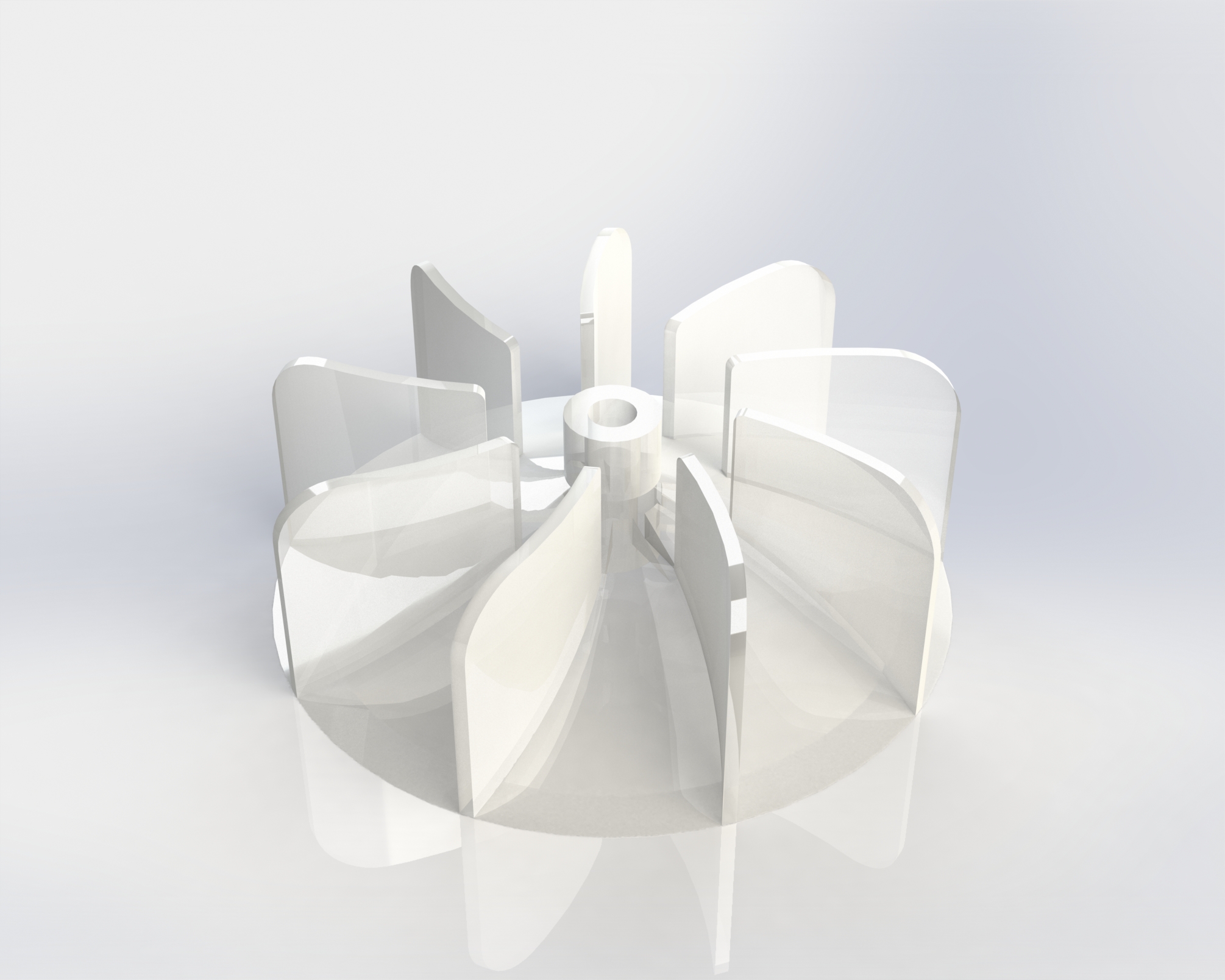 Hair Dryer Fan Blade by SolidWorks Maker | Download free STL model ...