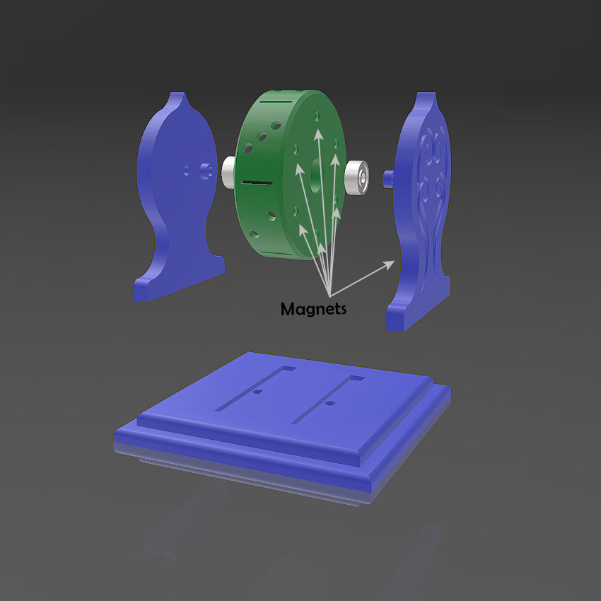 Rotating Dice 2 by Gustavo Rezende | Download free STL model ...